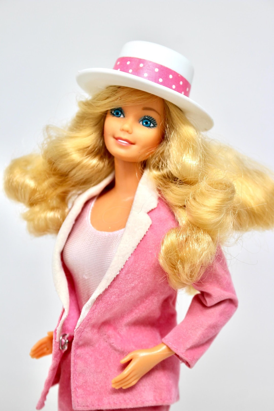 Day to Night Barbie Doll, Vintage 1980s Career Girl Barbie, Pink ...