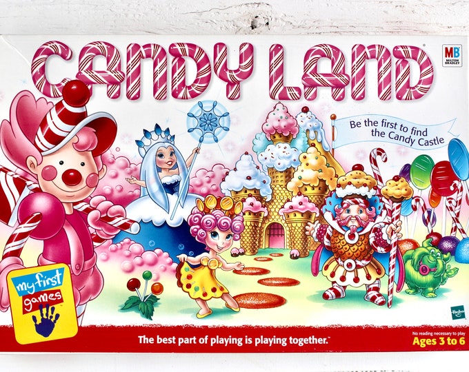 Vintage 90s Candyland Board Game by Milton Bradley for Old School ...