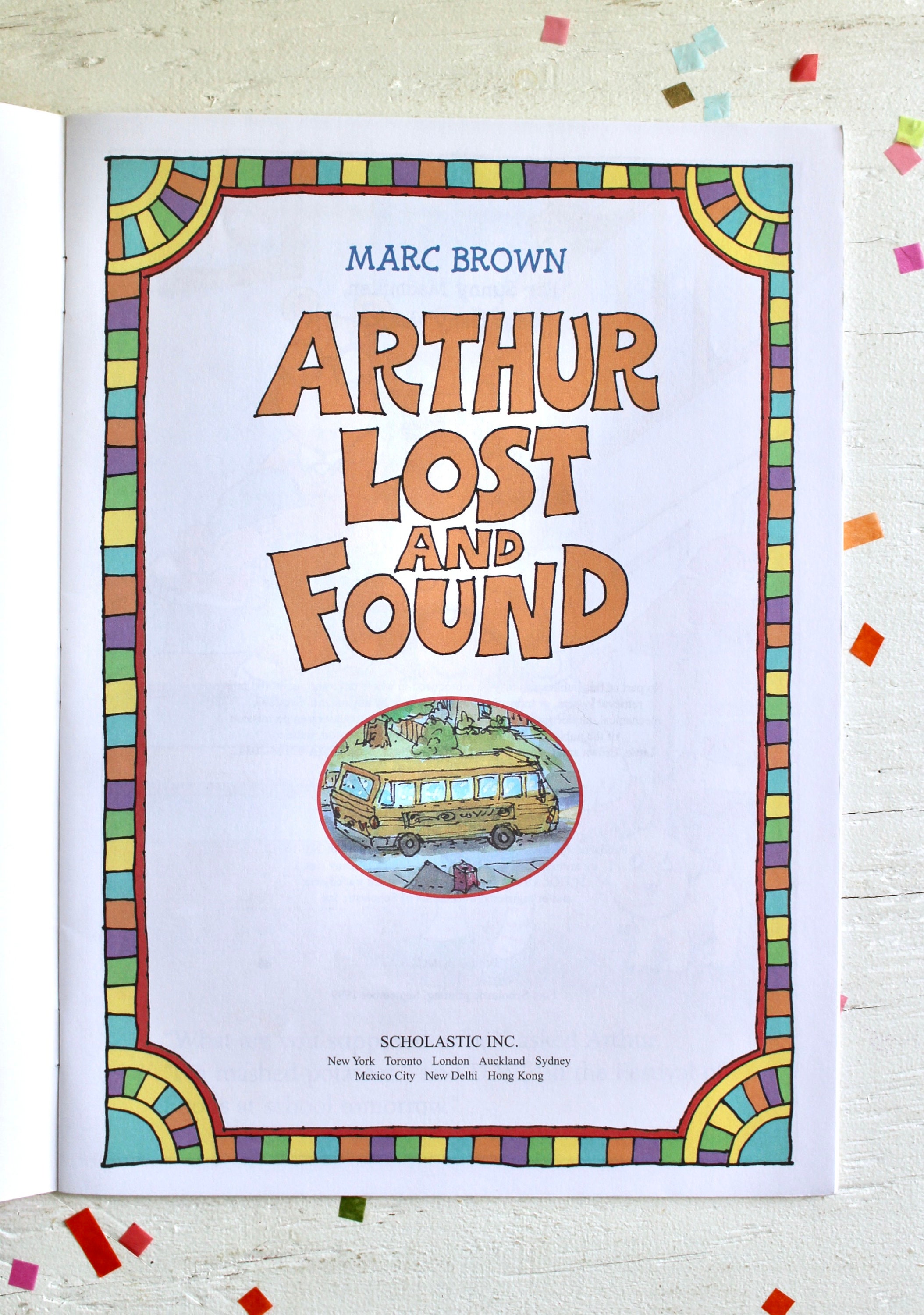 Arthurs Lost and Found Softcover Book by Marc Brown Vintage - Etsy