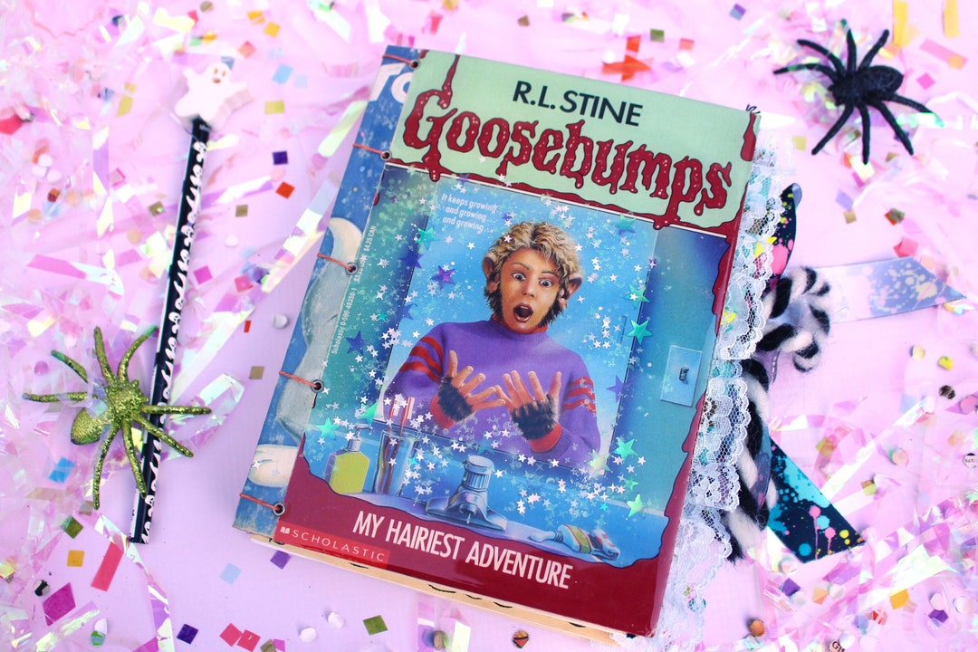 Goosebumps Halloween Junk Journal 90s Halloween Coptic Stitch - Etsy