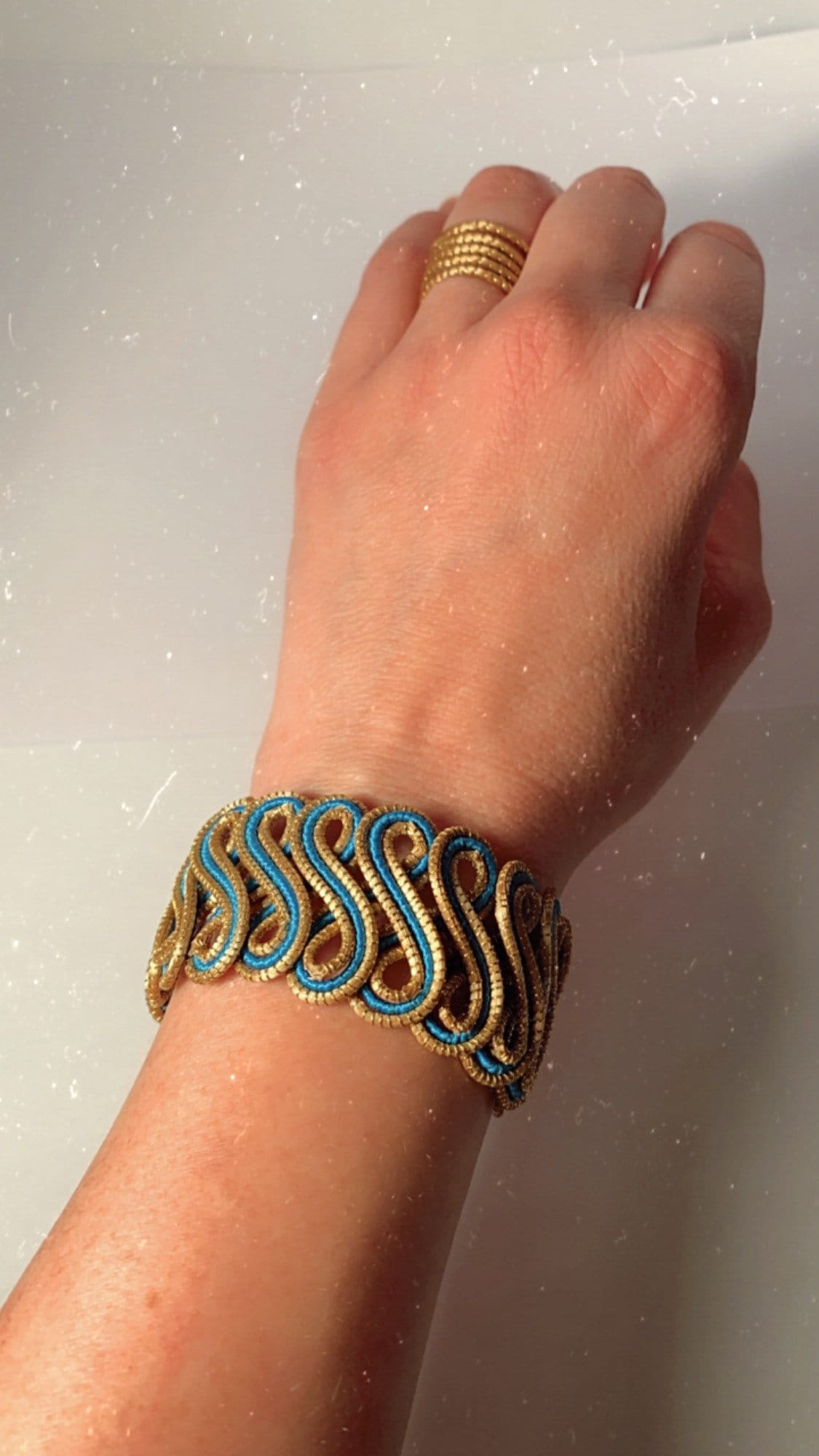 Wave Colourful Bracelets | Adjustable | Made From Golden Grass ...