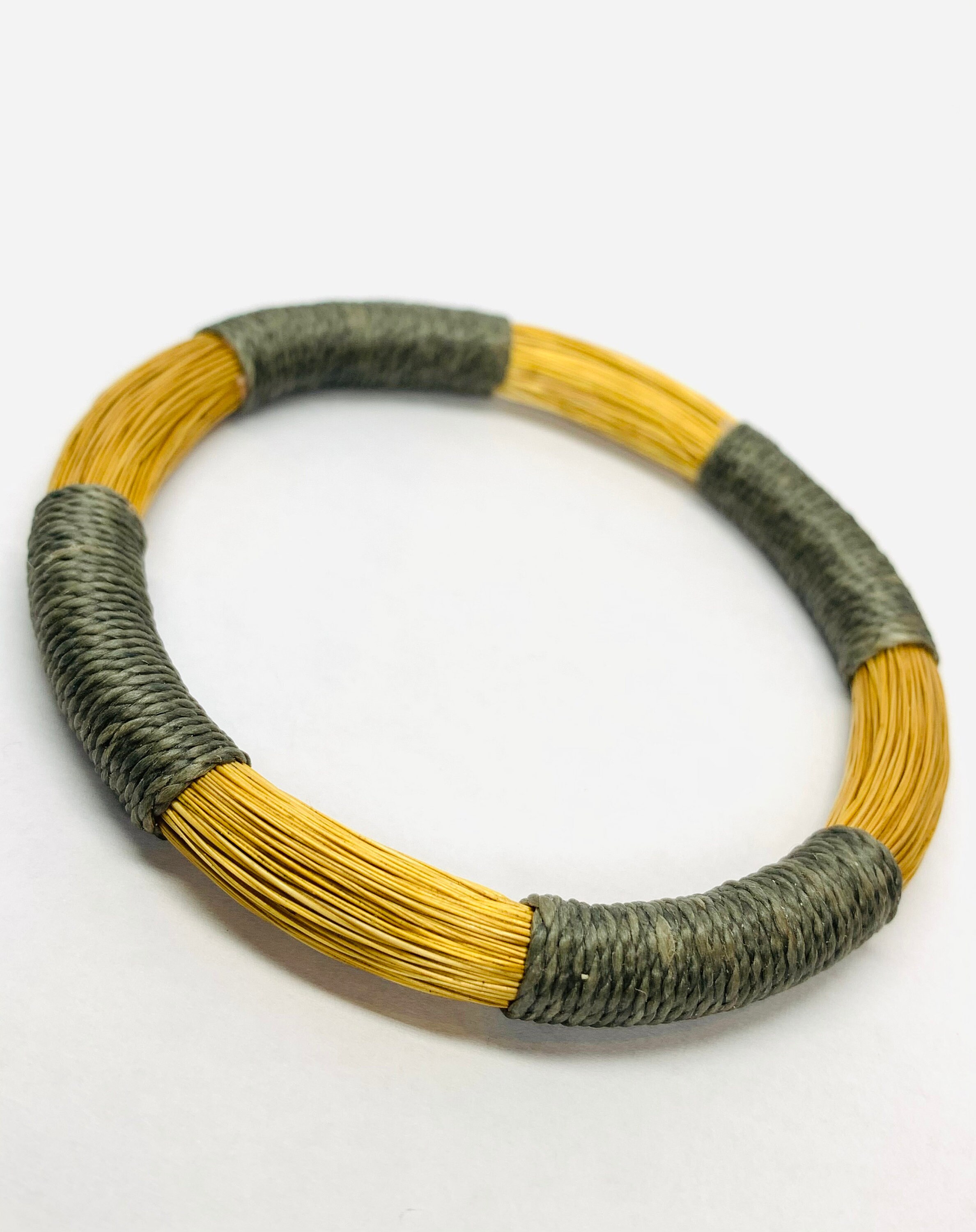 Grey and Gold Bangles | Stack Bangles | Eco Jewellery | Organic ...