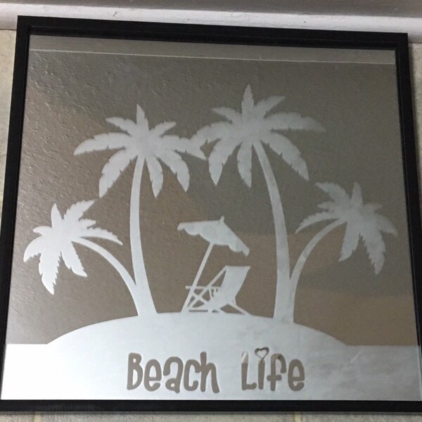 Etched Mirror - Etsy