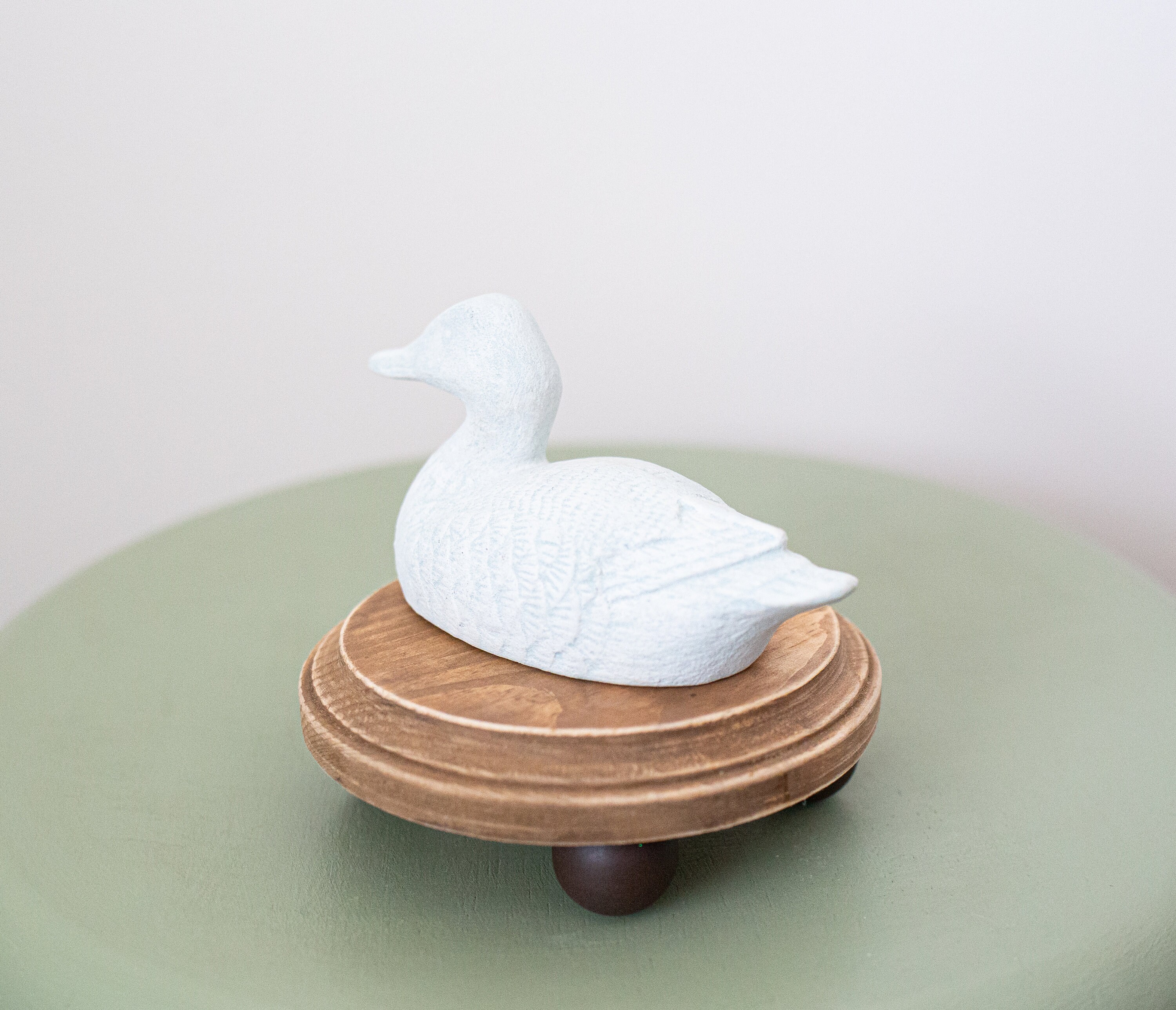 Duck and Riser Set, Duck Decor, Duck Gift, Duck Figurine, Farmhouse ...