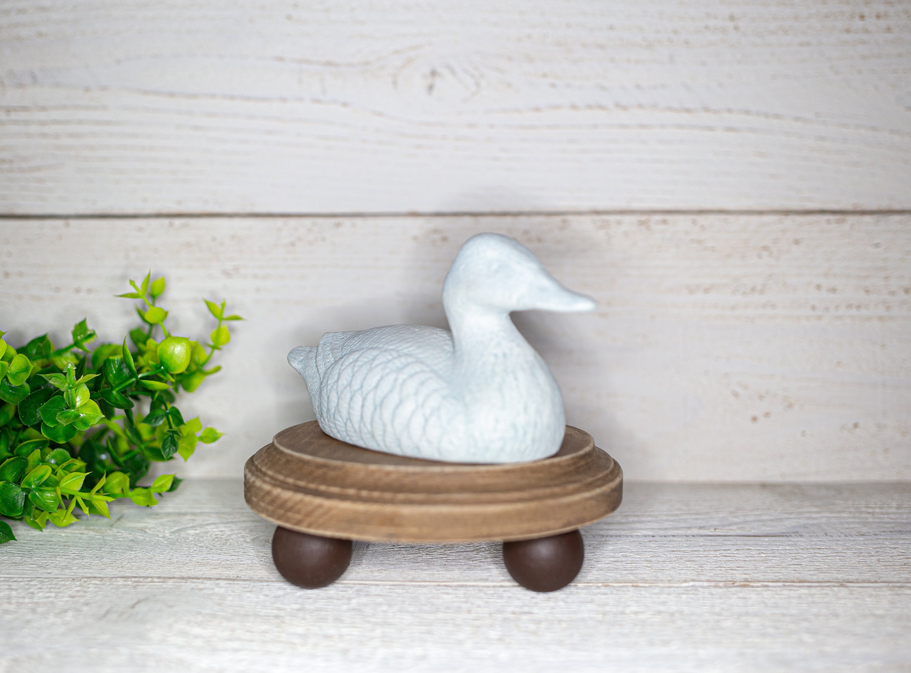 Duck and Riser Set Duck Decor Duck Gift Duck Figurine - Etsy
