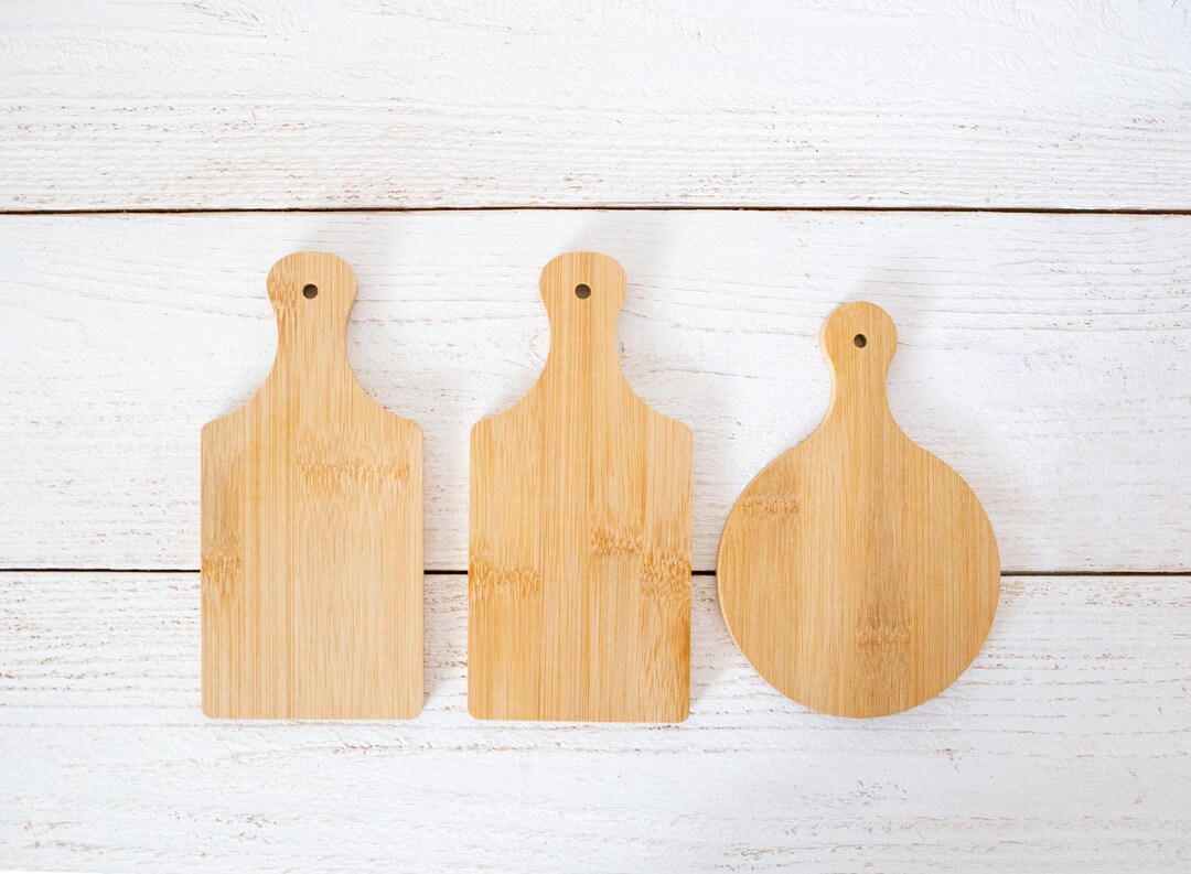 Small Wooden Cutting Boards Set of 3, Kitchen Decor, Wall Decor, Crafts ...