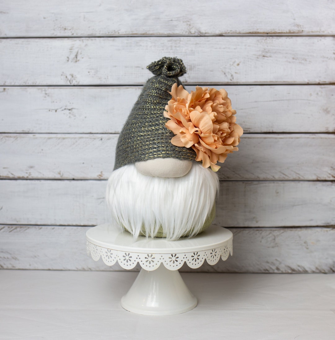 Gnomo gnomo suéter gnomo decorativo gnomo verde gnomo - Etsy España