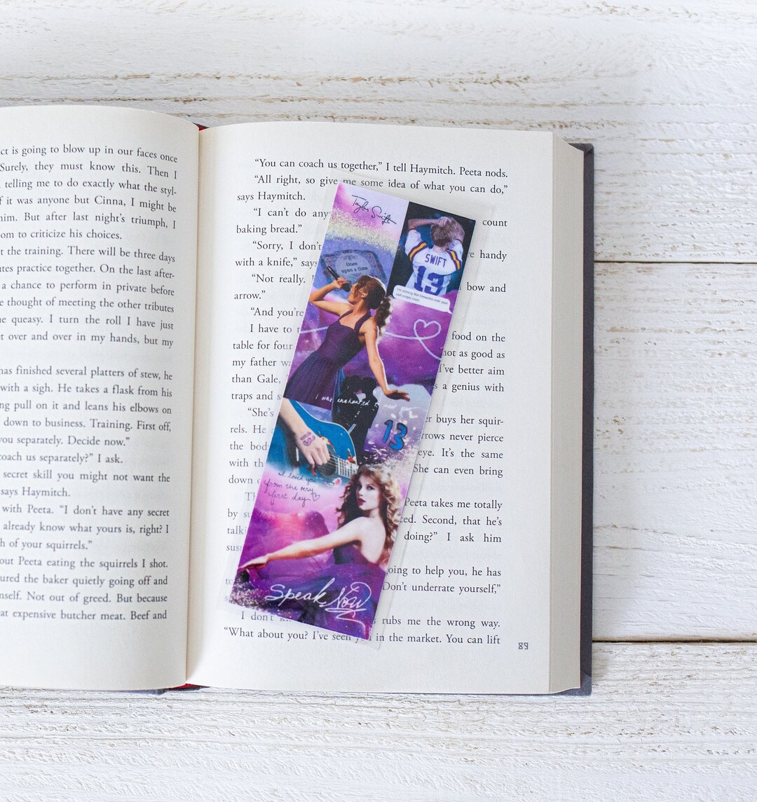 Taylor Swift Bookmark, Speak Now Album, Taylor Swift Lovers Gift ...