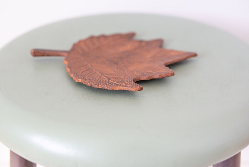 Metal Leaf Plate, Fall Autumn Decor, Leaf Decorative Plate, Bronze Leaf ...