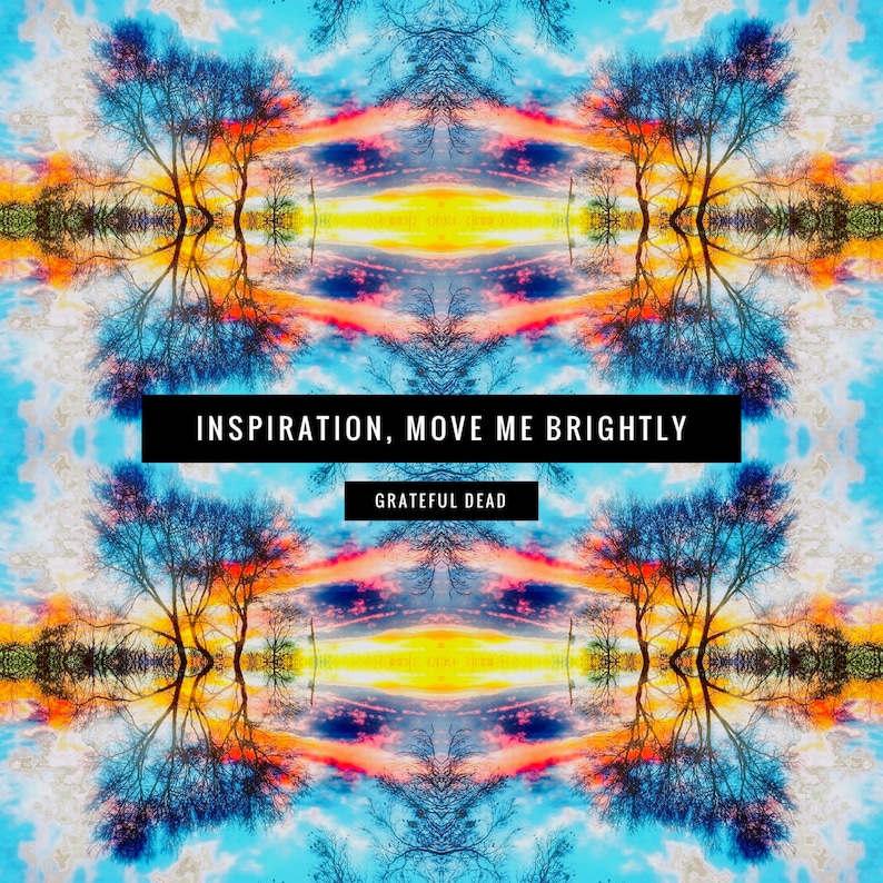 Inspiration, Move Me Brightly Art Print Poster. Terrapin Station ...