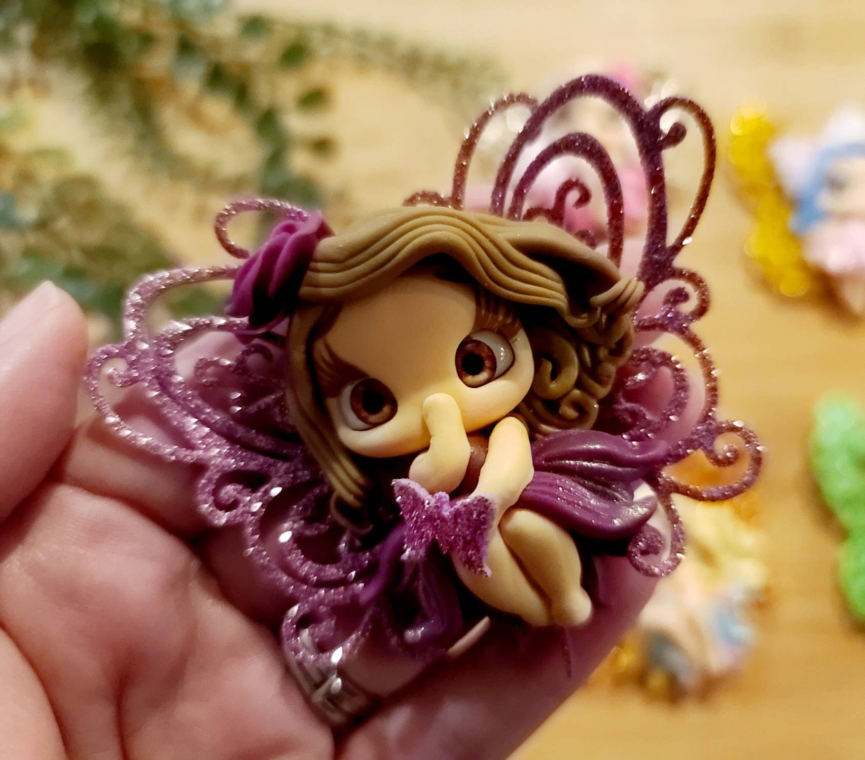 CLAYS, Bow Center, Clay Dolls, Bow Centerpieces, Clay Center for Bows ...