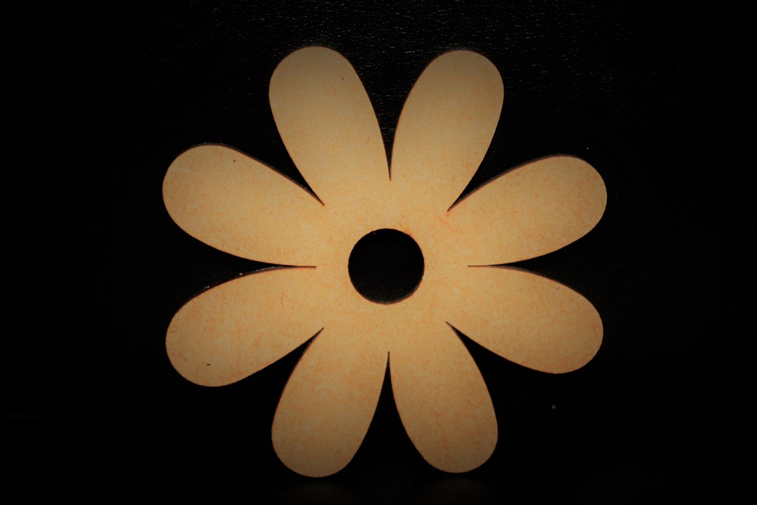 Flower Wood Cutouts, Flower Decoration, Butterfly Flowers Cutouts ...
