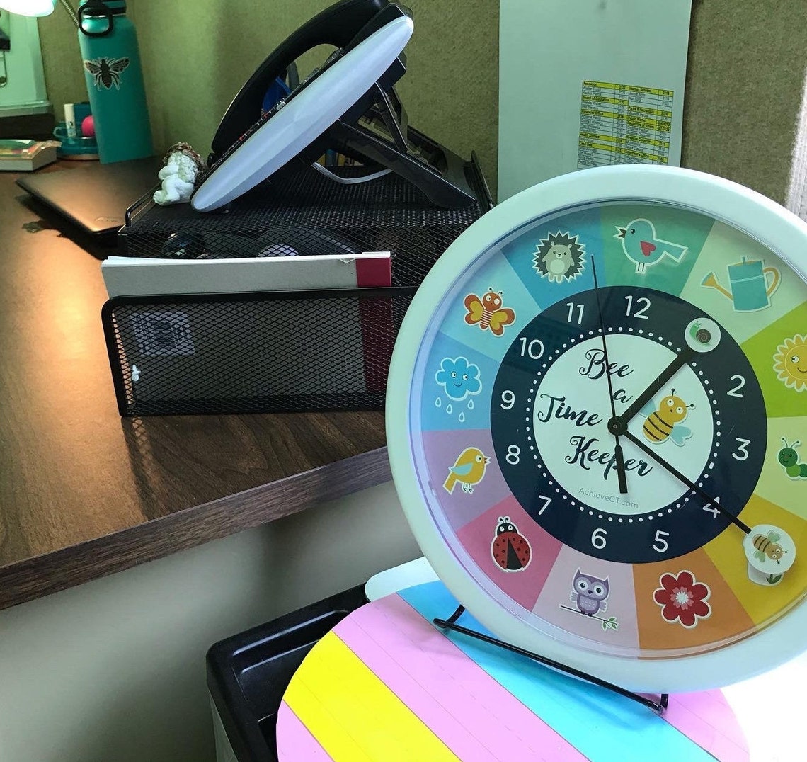 Bee a Time Keeper® Clock-children's Educational Clock, Time Management ...
