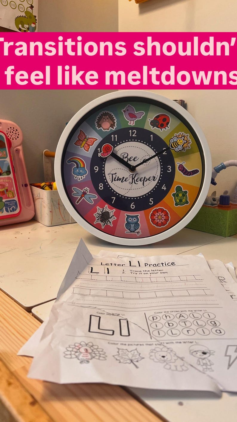 Bee A Time Keeper® Clock, a Research-informed Time Tool Created by a ...