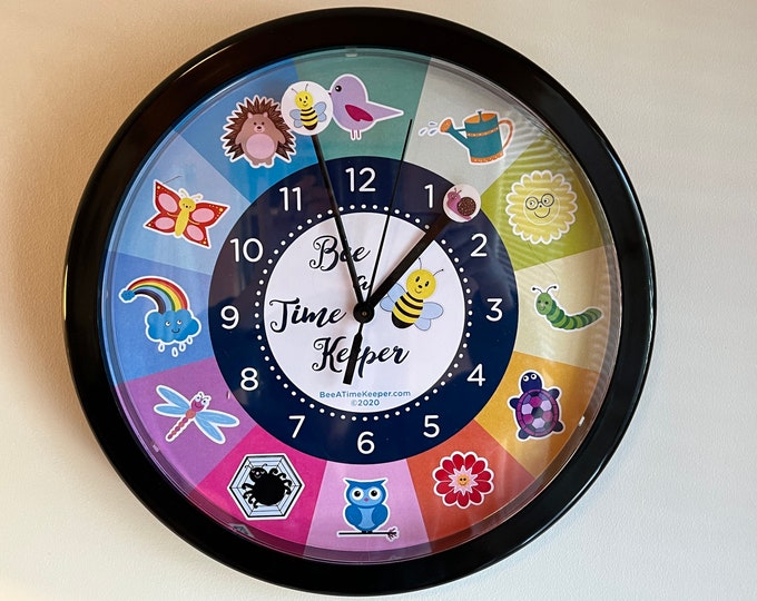 Bee a Time Keeper® Clock-children's Educational Clock, Time Management ...