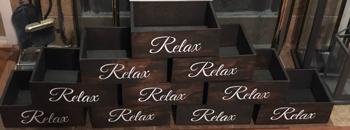 Handmade Keepsake Relax Crate Eco Friendly Small Wooden - Etsy