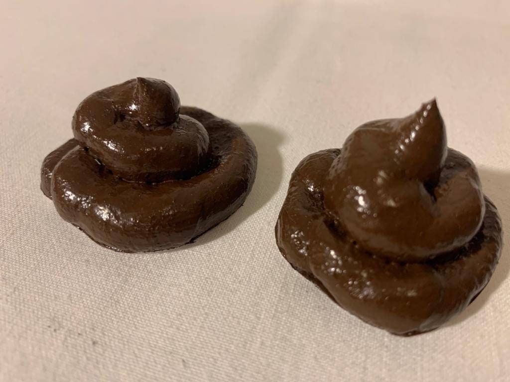 Mini caca falsa conjunto de 2 piezas aspecto realista broma - Etsy España