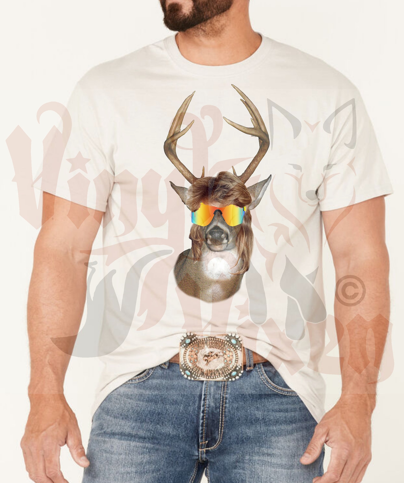 Mullet Deer PNG Digital File, Sublimation - Etsy