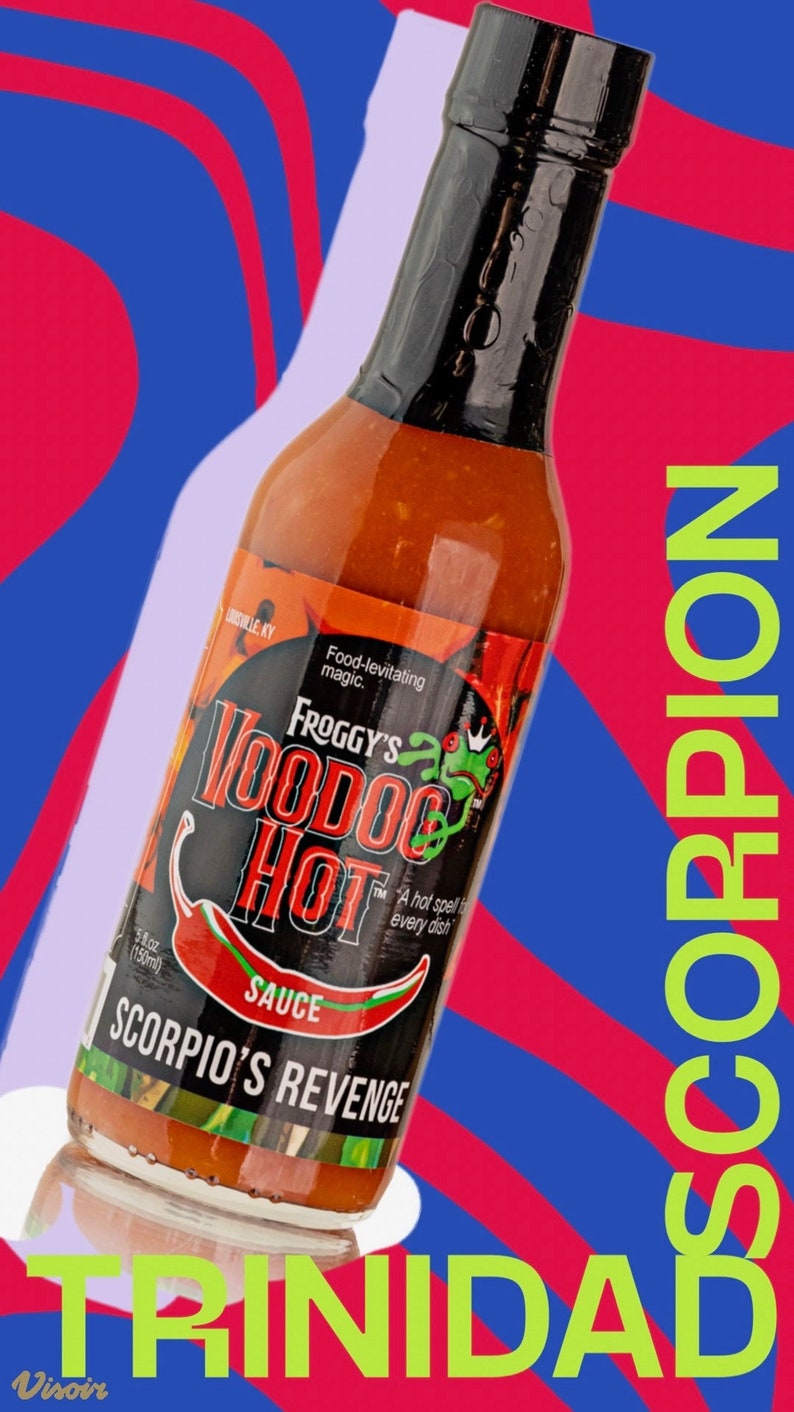 Froggy's Scorpio's Revenge Hot Sauce - Etsy