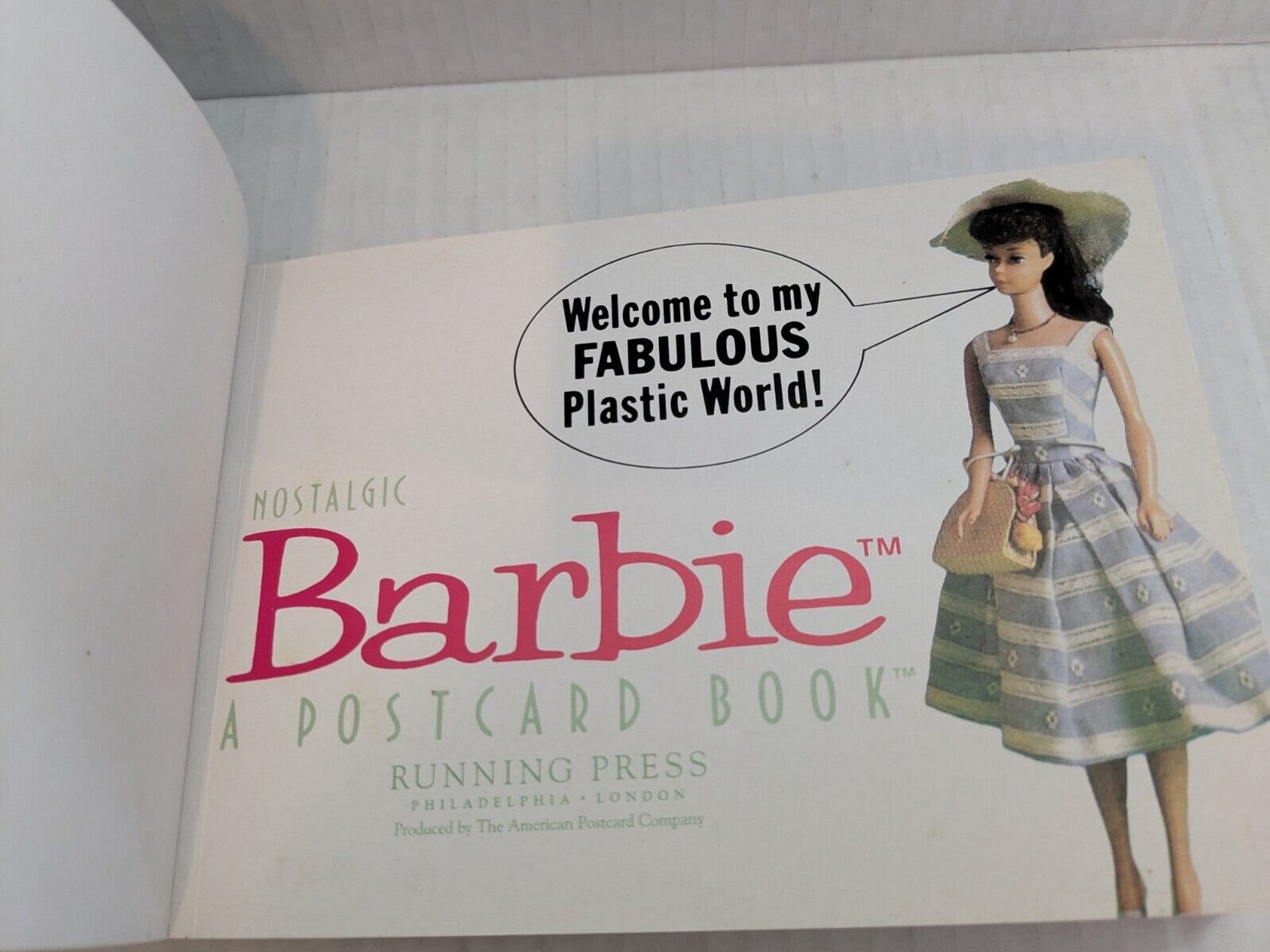 Vintage 1959 Barbie Fashion Calendar 1989 & 1990 Nostalgic Barbie ...