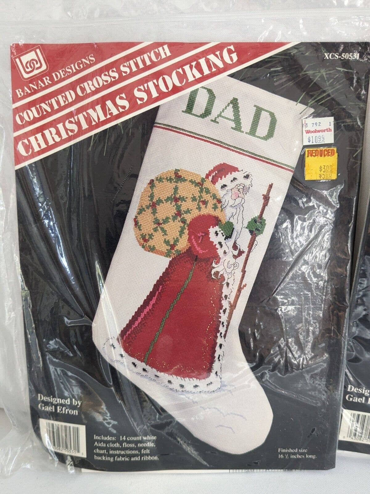 Mom and Dad Matching Christmas Stocking Kits Child Bibs Cross - Etsy