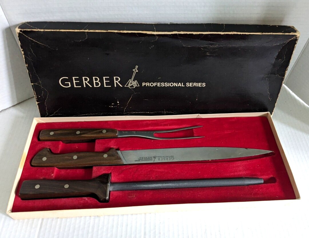 Gerber Professional Series Three Piece Carving Set Legendary Blades ...