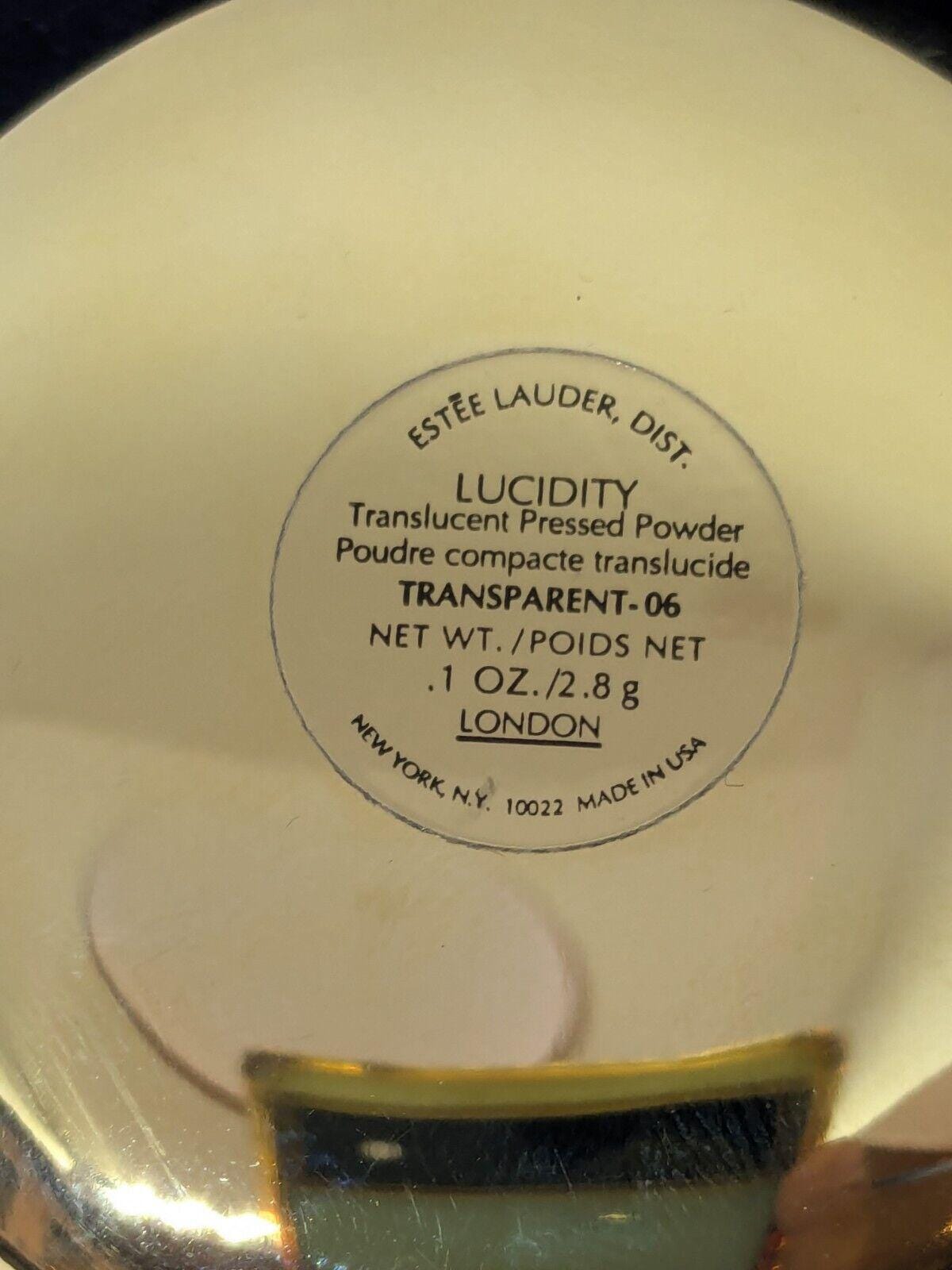 Estee Lauder Vtg Goldtone Leo Lion Lucidity Powder Compact W/velvet Bag ...