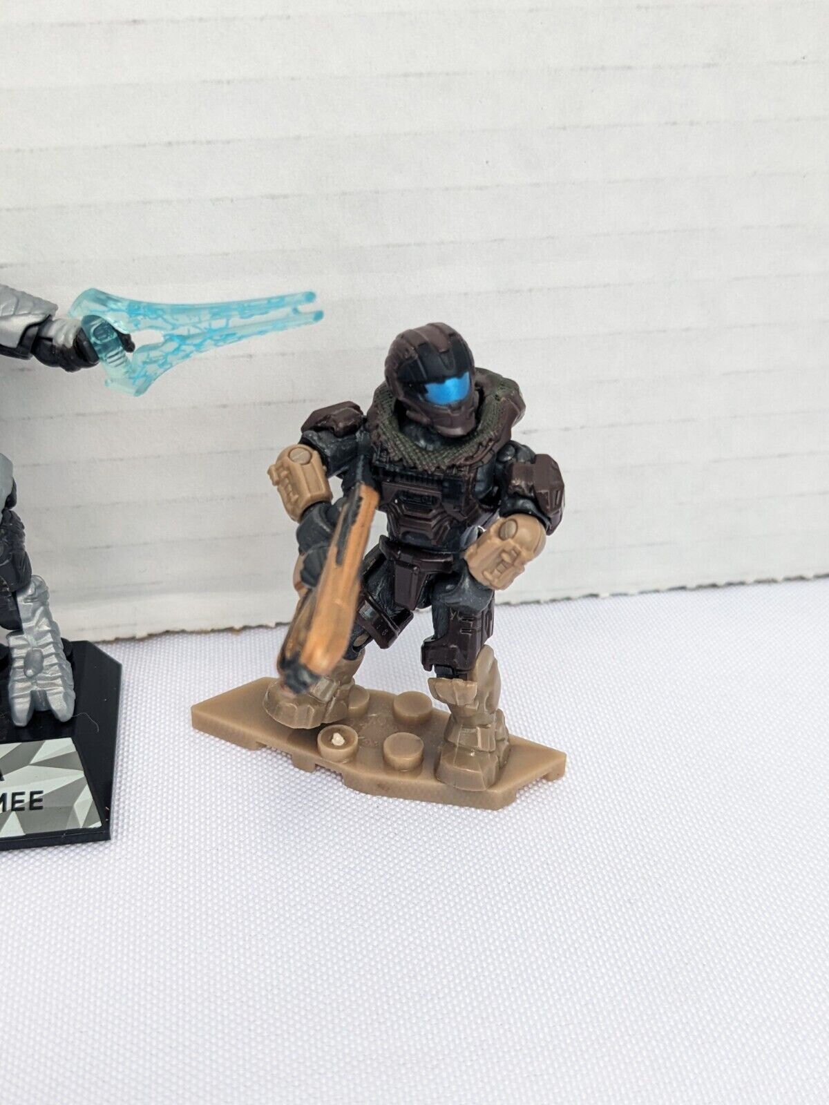 Halo Action Figure Lot of 9 Covenant Hunter Ripa Moramee Spartan Marine ...