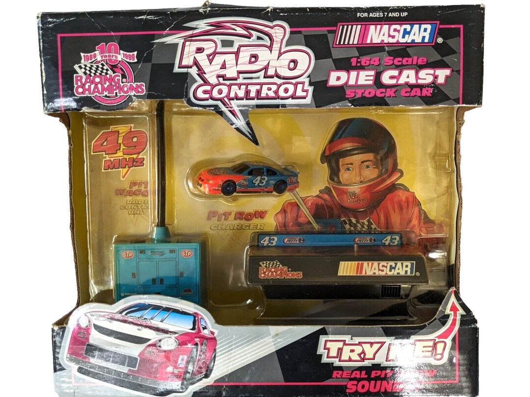 Racing Champions 1999 Radio Control Remote Control 1/64 Car 43 Petty ...