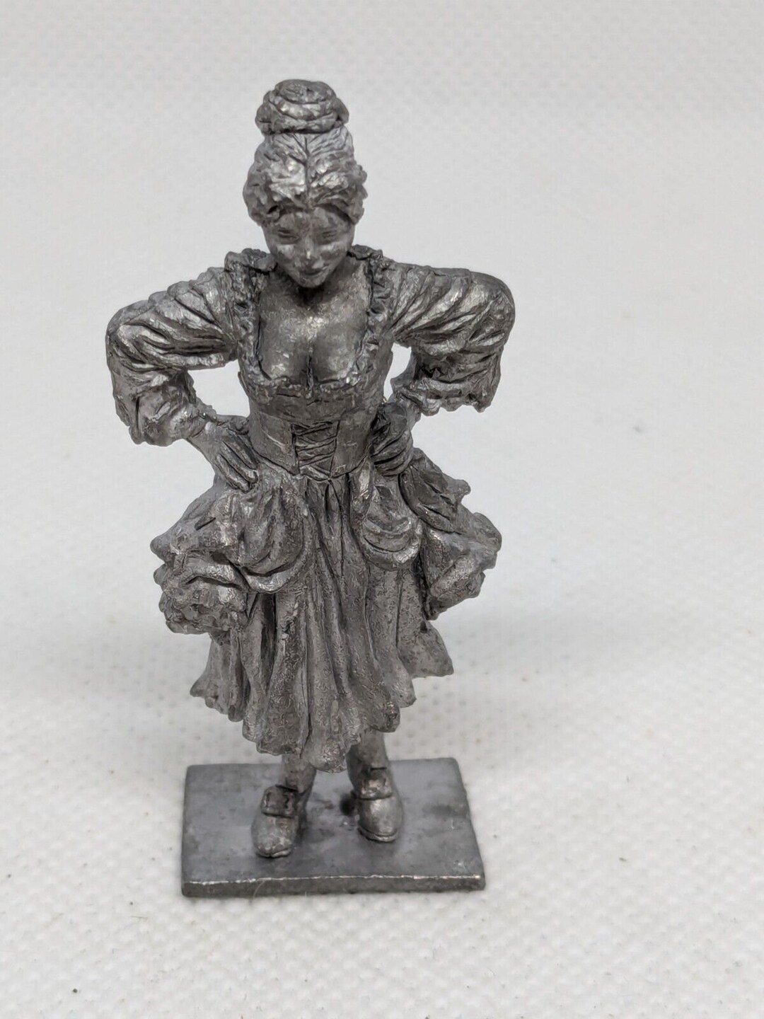 Vintage Cliff Sanderson Miniatures Brothel Madame Mistress Busty Woman ...