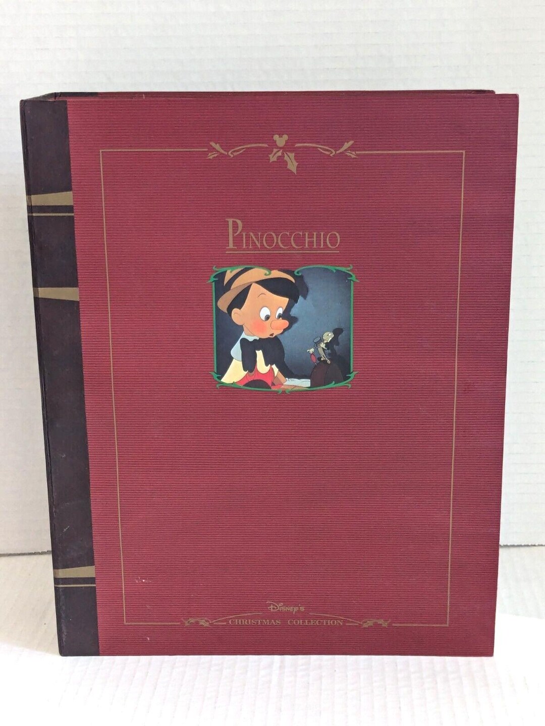 Disney Storybook Ornament Set Pinocchio Christmas Collection 6 Pieces ...