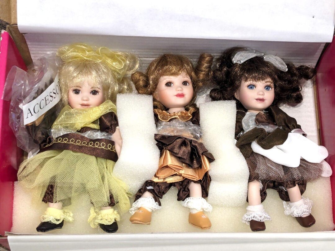 Marie Osmond Tiny Tot Too Sweet Dolls Lemon Cream Peanut Butter ...