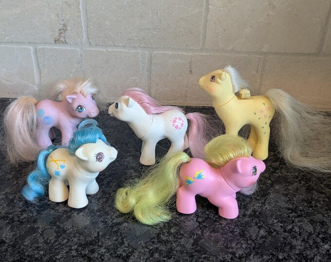 Vintage 80s Hasbro My Little Pony Baby Ponies & More G1 Lot of 6 - Etsy