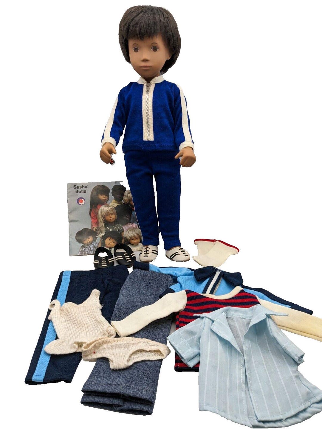 16 Vintage Gregor Sasha Boy in Track Suit Vintage Brown Eyes Extra ...