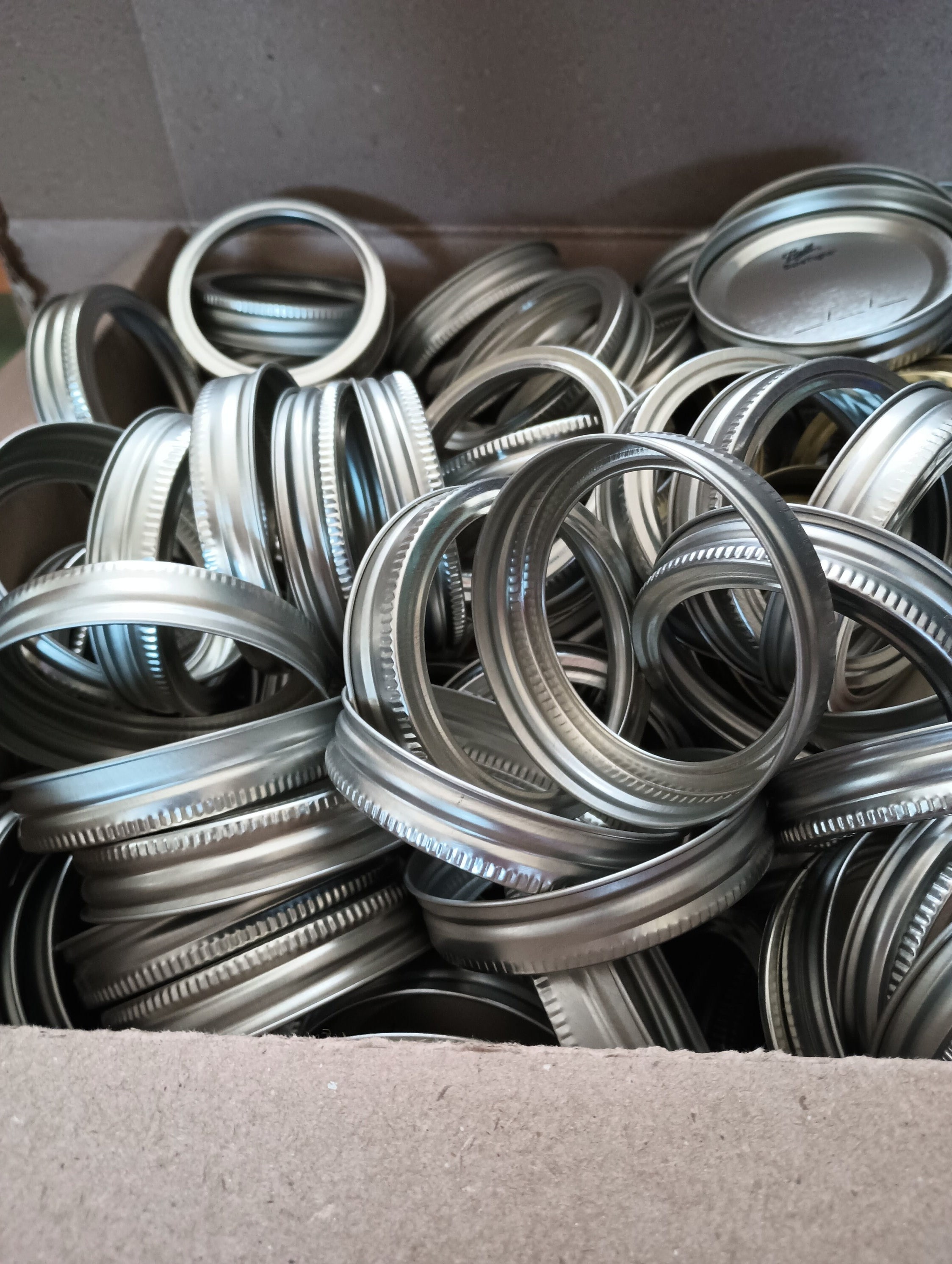 Canning Lids and Rings Ball Regular Mouth for Crafts Hobbies Canning ...