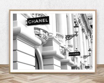 Chanel poster | Etsy