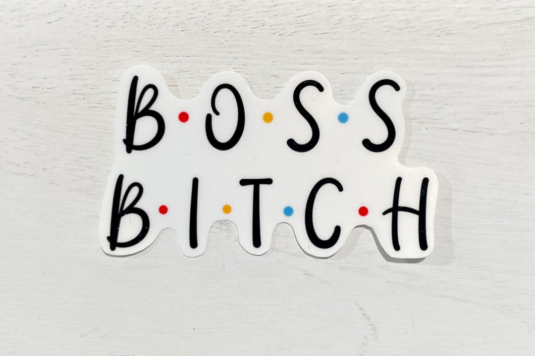 Boss Bitch Sticker | Boho | Vinyl Decal | Cute Stickers | Laptop ...