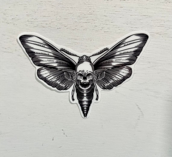 Death Moth Sticker | Etsy