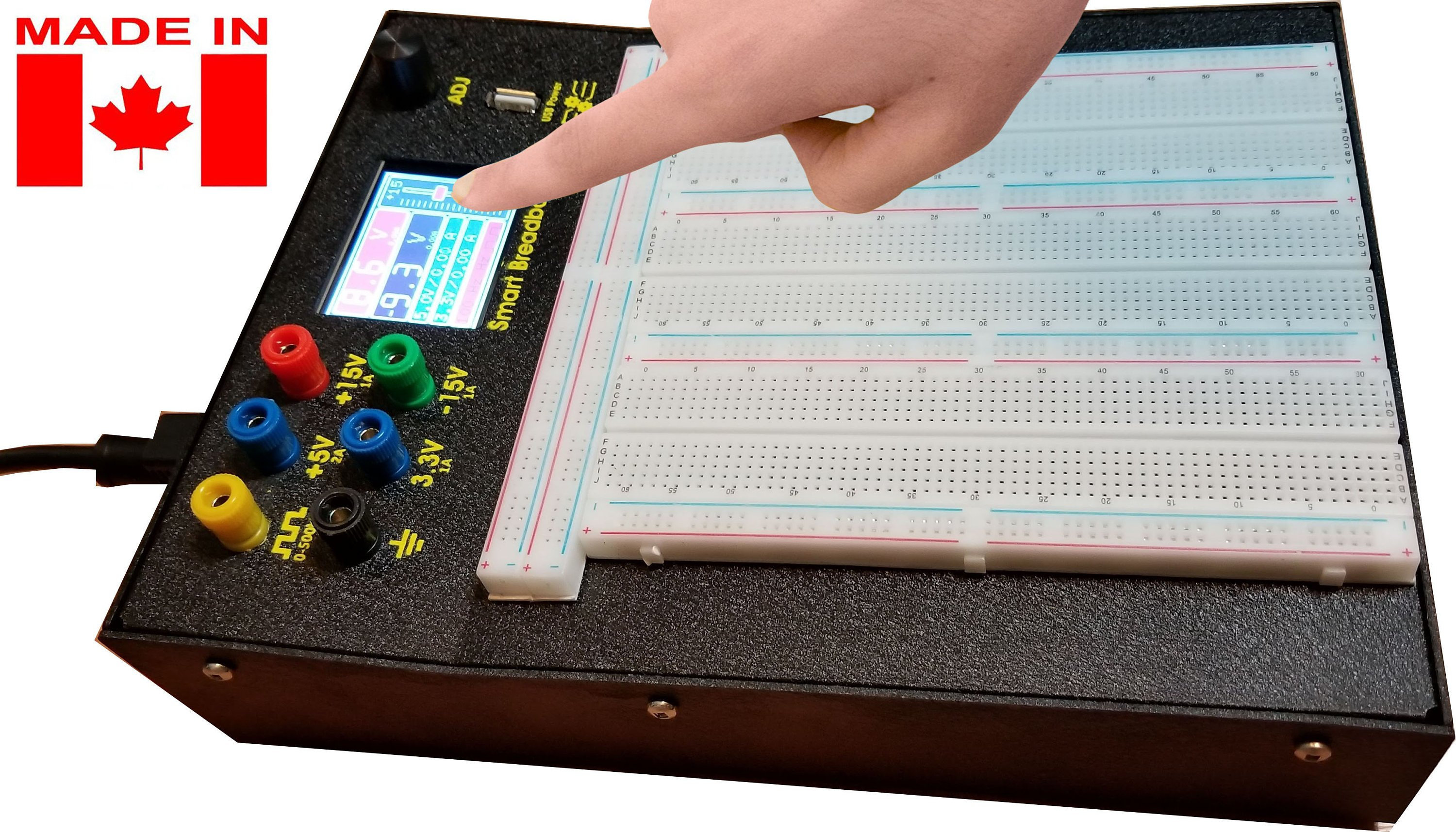 Powered Smart Breadboard, With Touchscreen - Free Shipping. - Etsy Canada