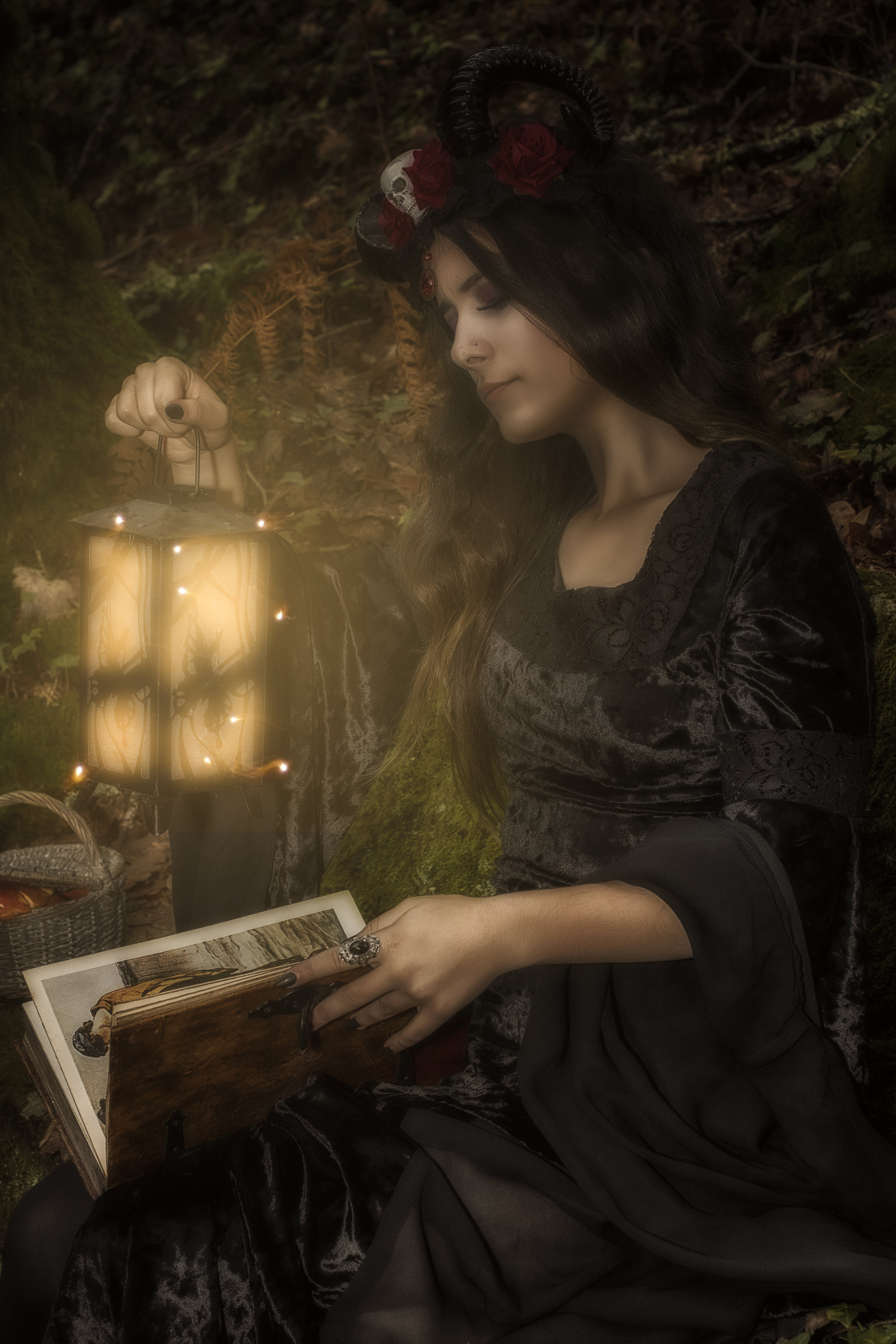 Witch Medieval Fantasy Black Velvet Dress - Etsy