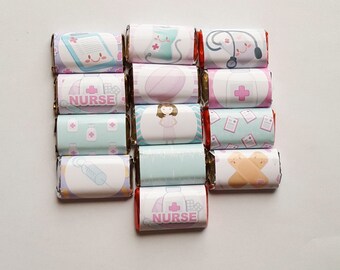 Nurse candy wrapper | Etsy