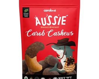 Carobme Organic Semi-sweet Carob Chips 8oz., Healthy Snack, Vegan, Soy ...