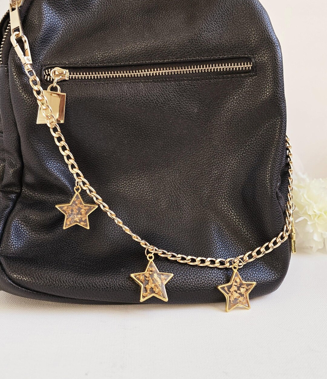 Gold Purse Chain Strap With Charms for Best Friend - Etsy