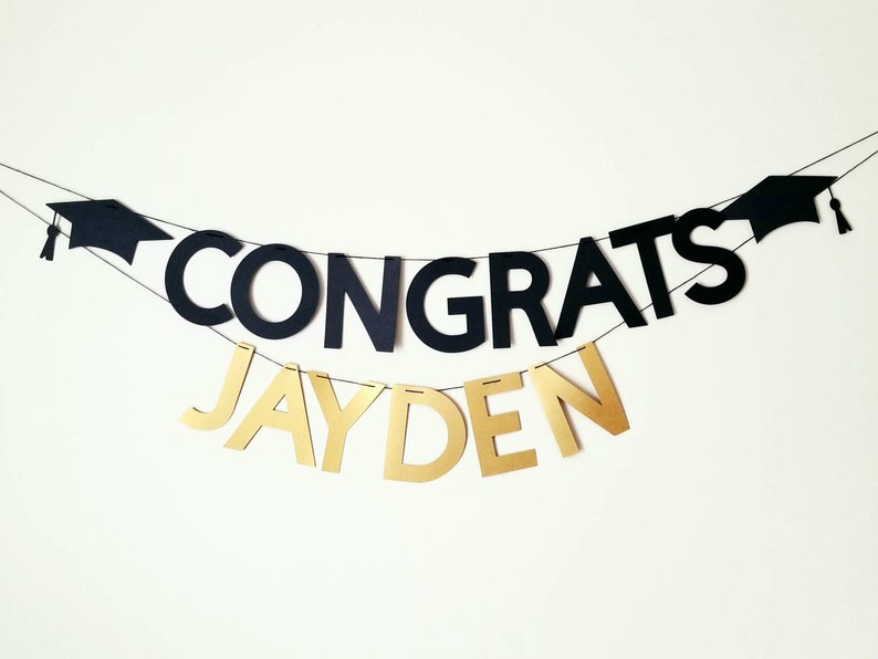 Personalized Graduation Banner 2023 Graduation Garland - Etsy