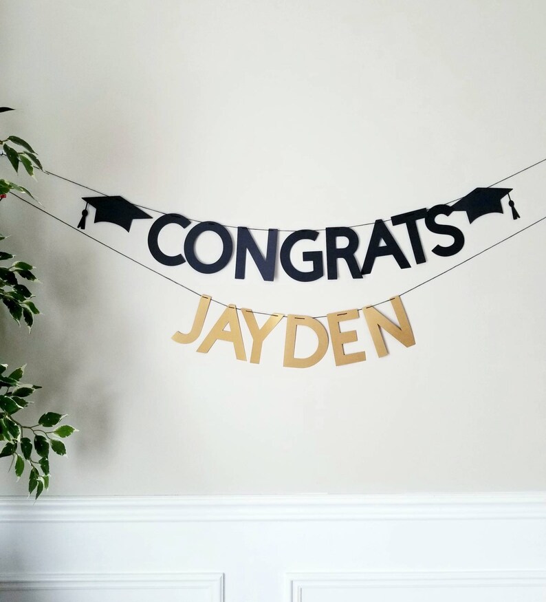Personalized Graduation Banner 2023 Graduation Garland - Etsy