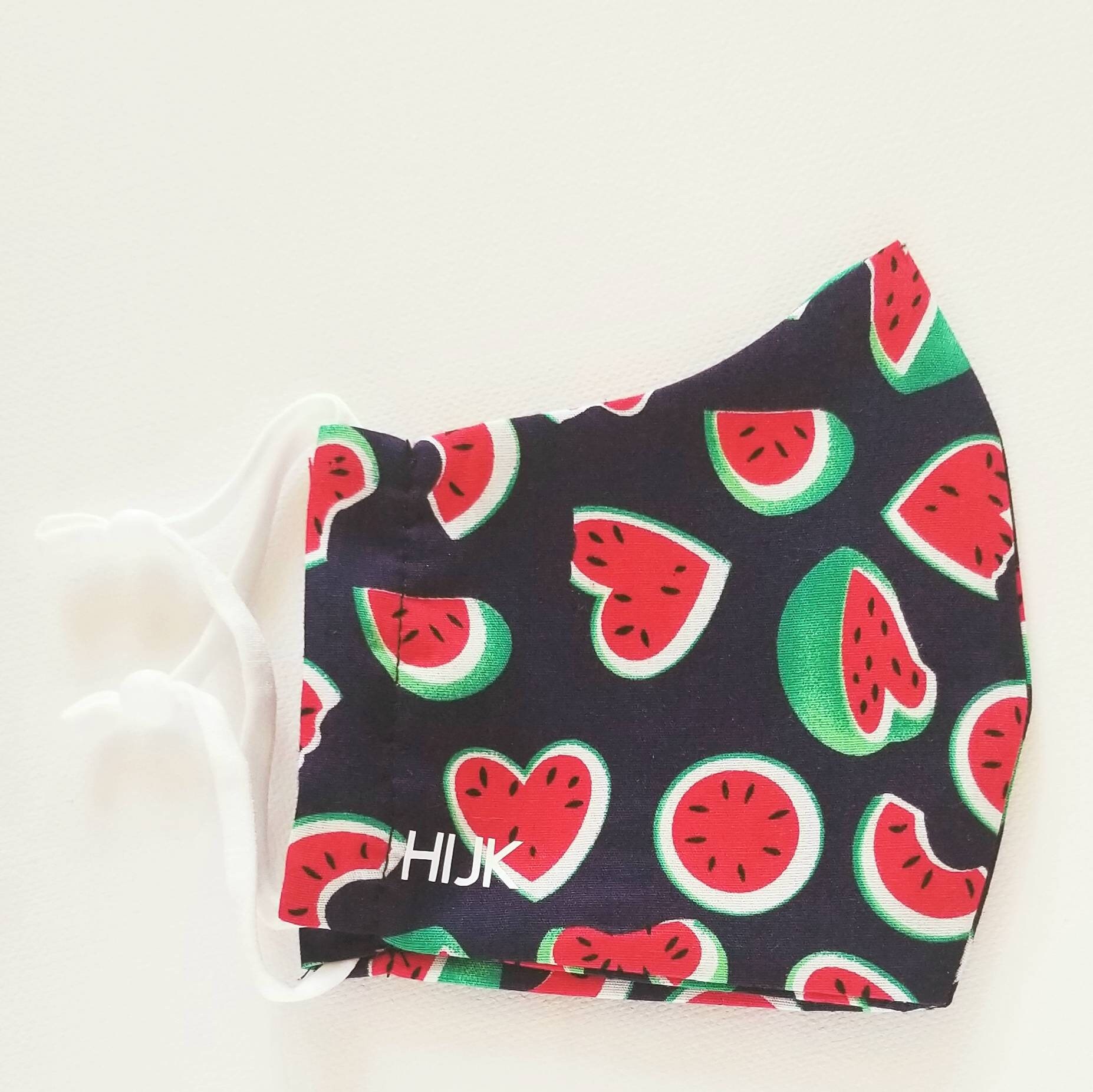 Watermelon Face Mask for Adults and Children | Etsy