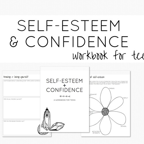 Self-esteem Confidence Workbook for Teens - Etsy Canada