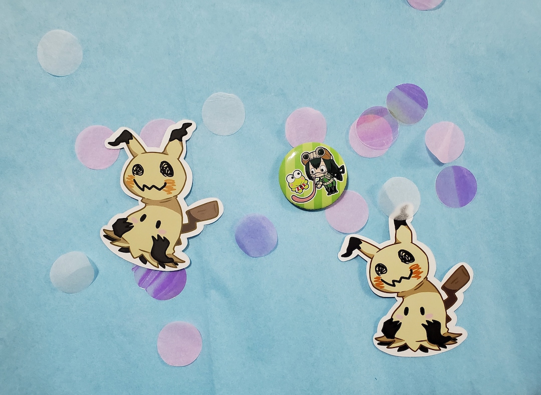 Pokemon Mimikyu Sticker Glossy/matte - Etsy