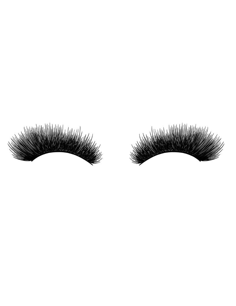 Fancy Eye Lashes - Feminine - Girly Digital Clipart - Etsy