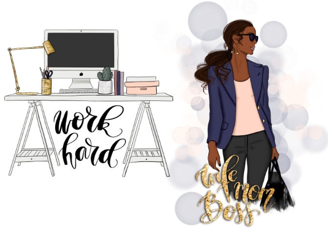 The Mom Boss - Work Hard Ecard - Etsy